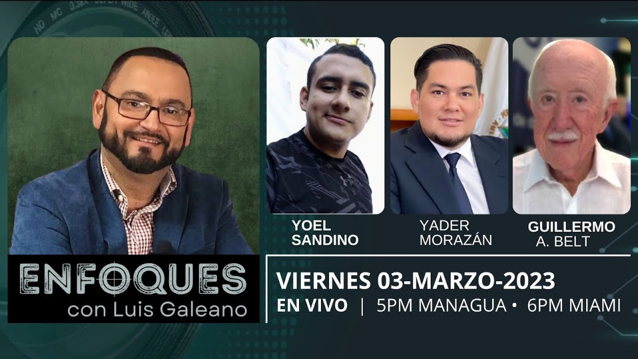CAFE CON VOZ/Enfoques con Luis Galeano / 03-MARZO-2023 - YouTube