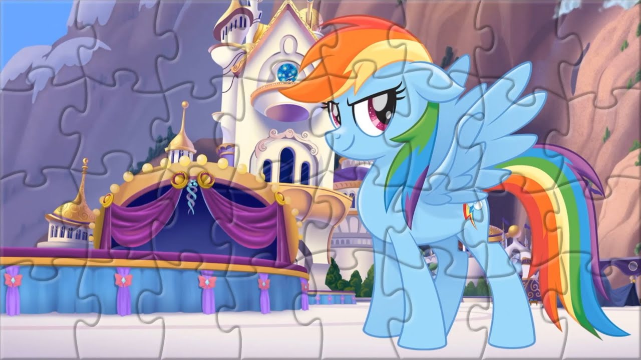 My Little Pony puzzle - Rainbow Dash #mylittlepony #puzzle # ...