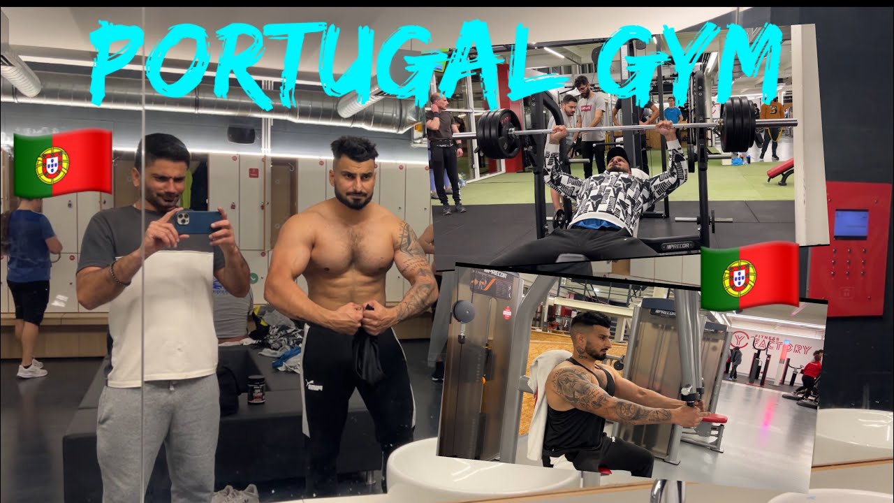 Chest workout || europe portugal gym || happy bassi - YouTube