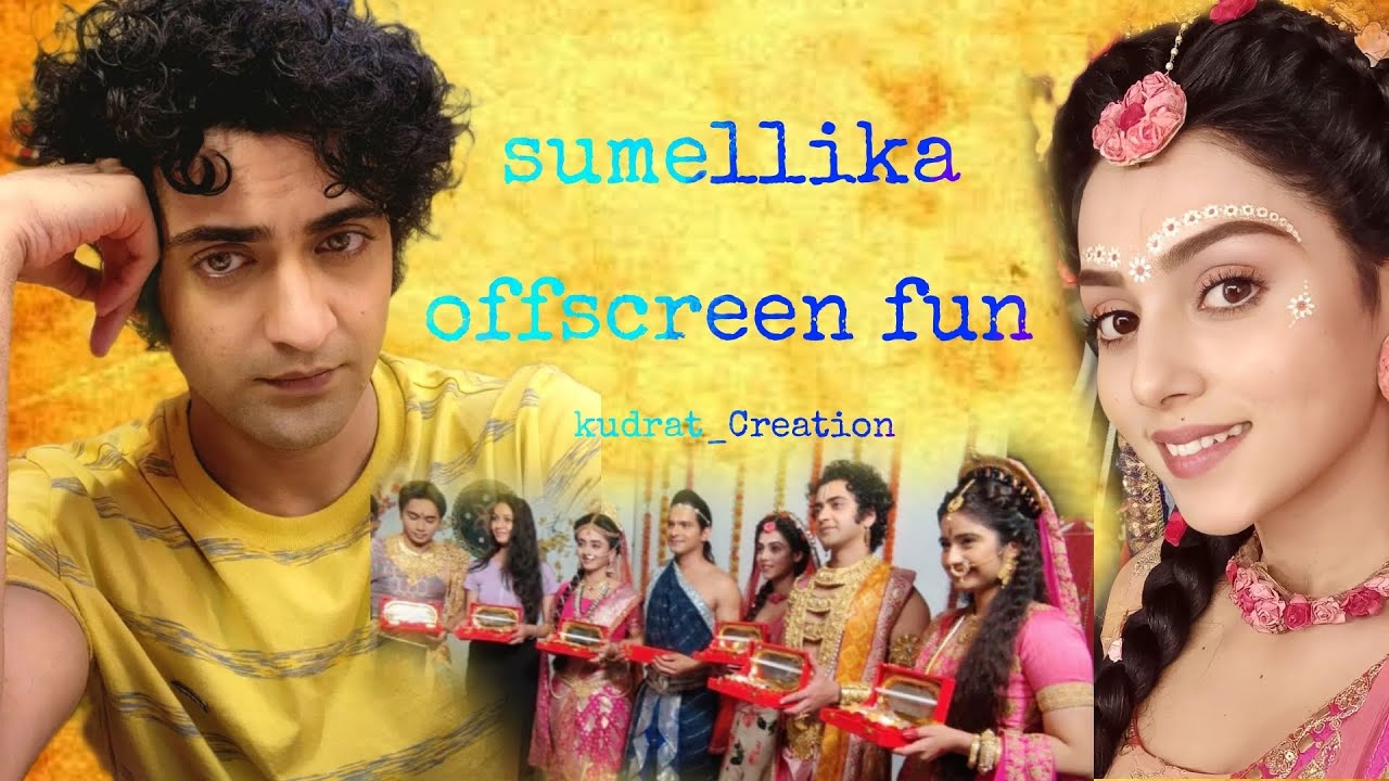 Off Screen Fun at Set | Latest Sumellika Update | RadhaKrishn Show ...