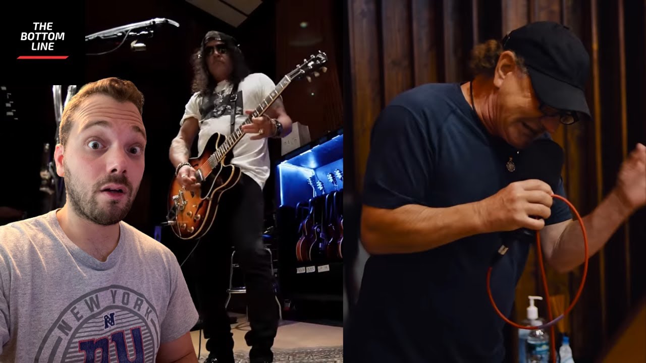 ONE OF MY FAVORITE COLLABS!?!? Slash and Brian Johnson - Killing Floor ...