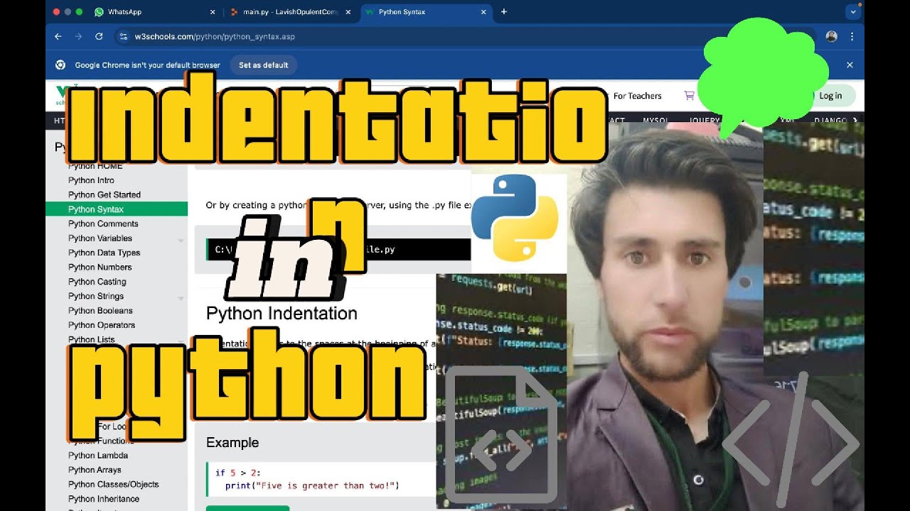 Python Indentation Rules Why Python Is Indented Explaning Python python-indentation-rules-why-python-is-indented-explaning-python