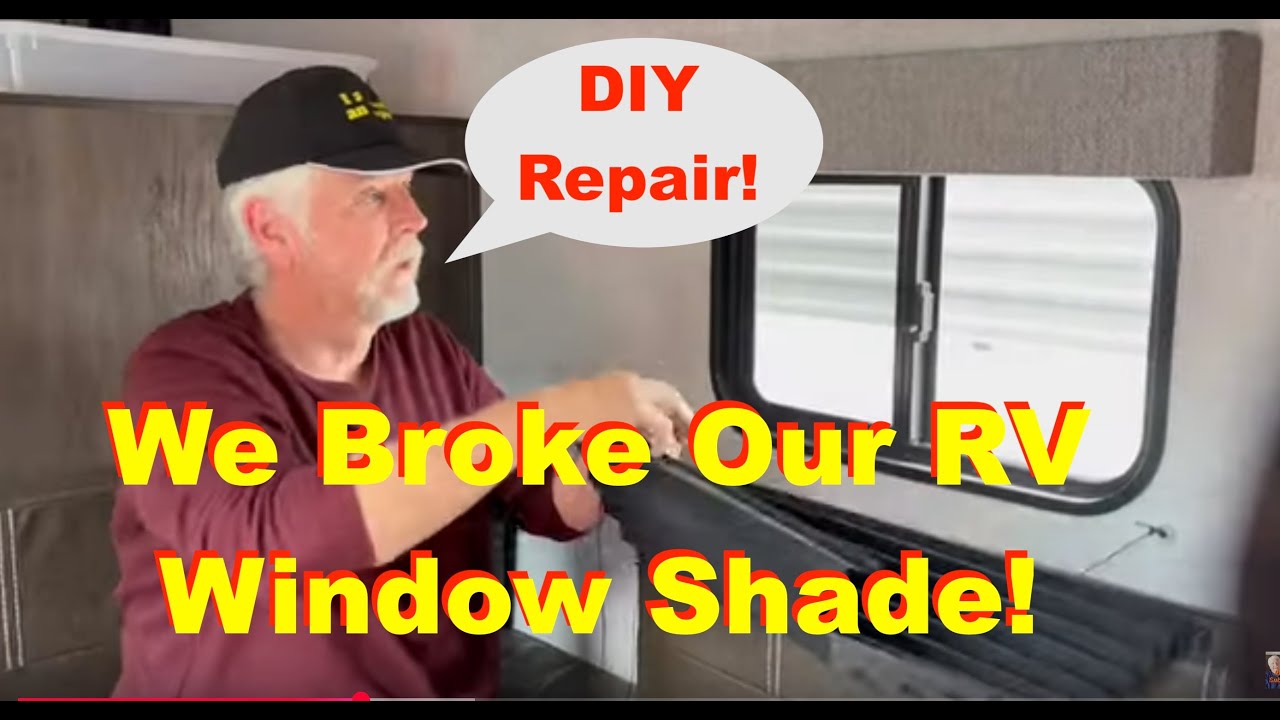 It’s Curtains for You. - Fix your broken RV window blinds. - YouTube