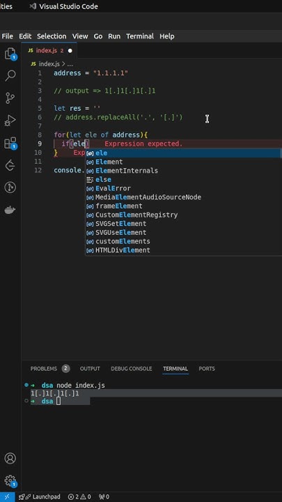 JavaScript Interview Question || Defanging an IP Address || #shorts # ...