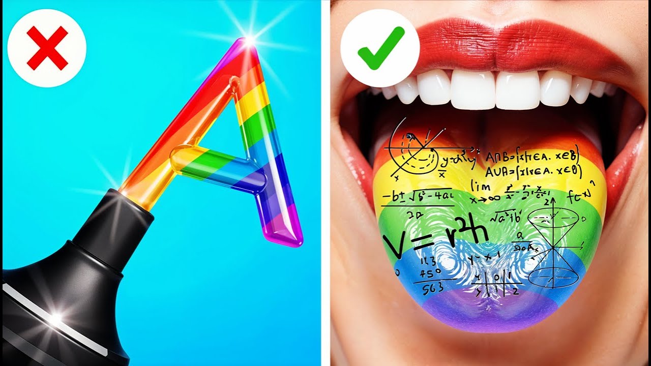 Tiny School Supplies for Students* Cute Tiny Crafts & Cheating Hacks ...