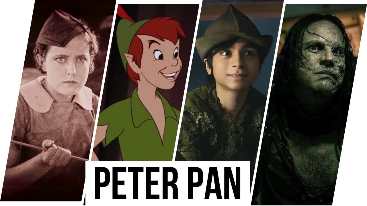 Peter Pan Evolution in Shows & Movies (1924-2025) | Peter Pan's ...