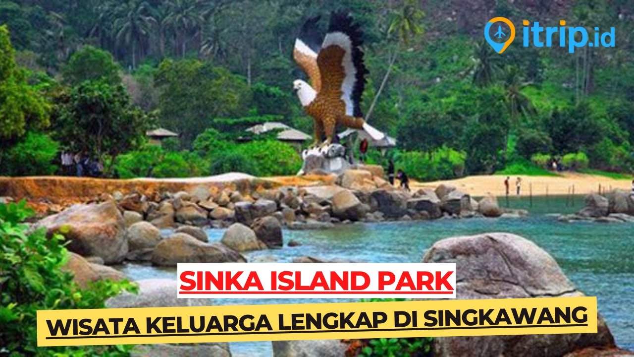 Sinka Island Park, Wisata Pantai Berpadu Kebun Binatang di Singkawang ...