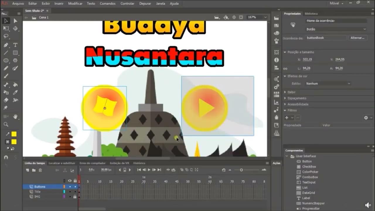 Tutorial Membuat Aplikasi Media Edukasi Interaktif di Adobe Animate - YouTube