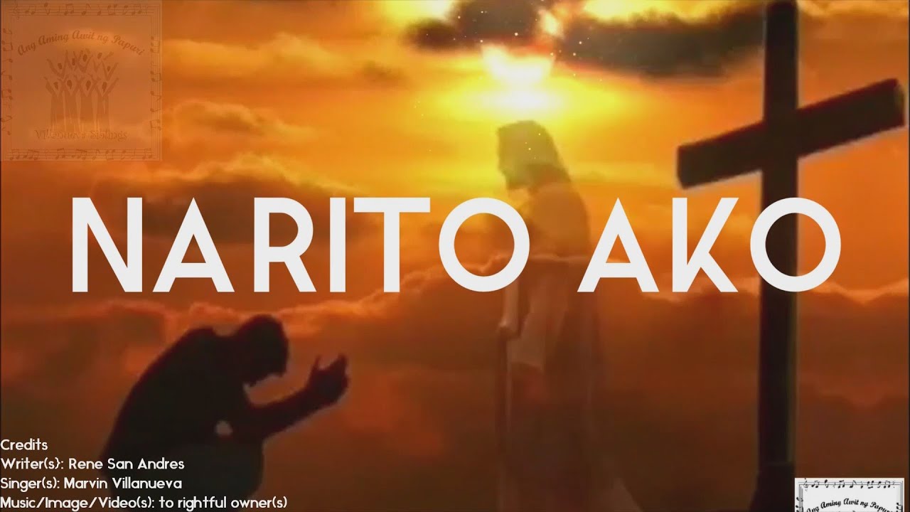Narito Ako | Tagalog Worship Song | Communion Song |Awit sa Komunyon ...