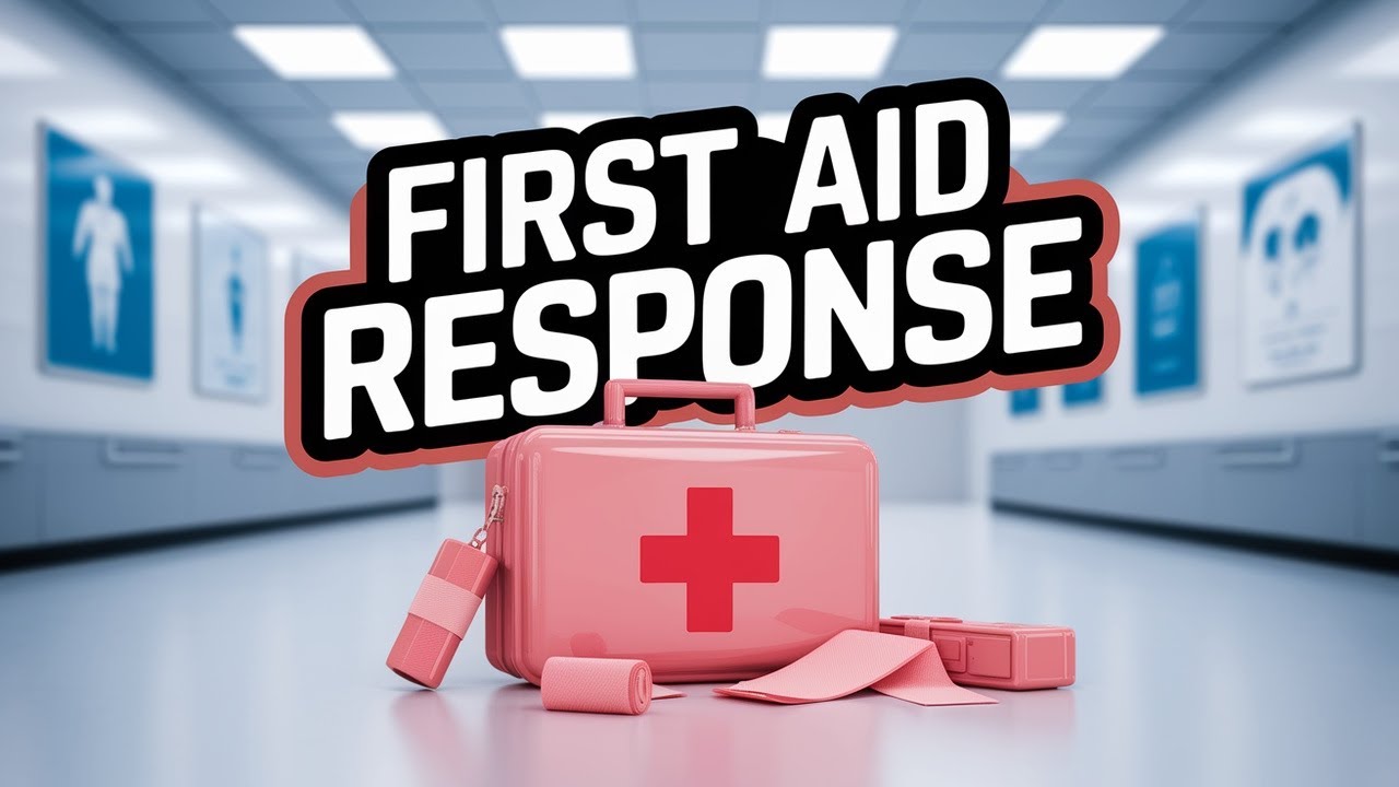 FIRST AID Emergency Responder Training Health and Safety at Work - YouTube