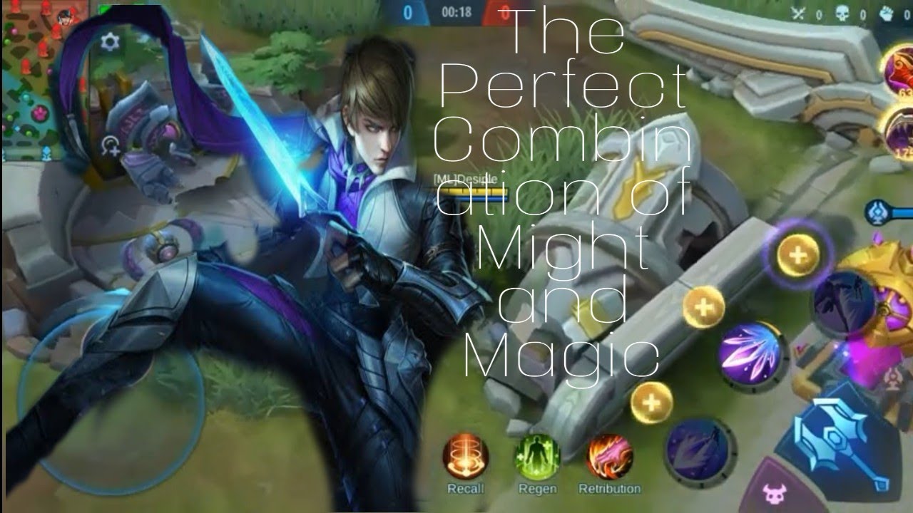 Combo for Gusion MOBILE LEGENDS - YouTube