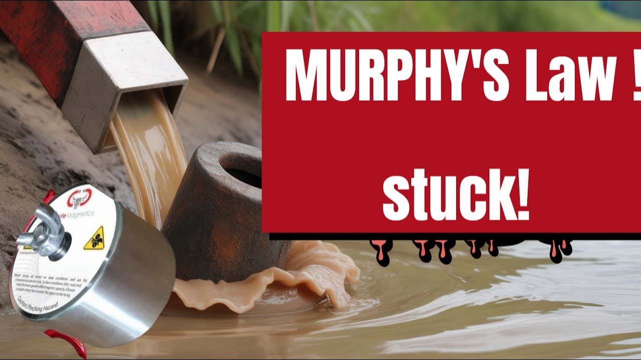 Magnet Fishing — When Murphy’s Law Strikes! - YouTube