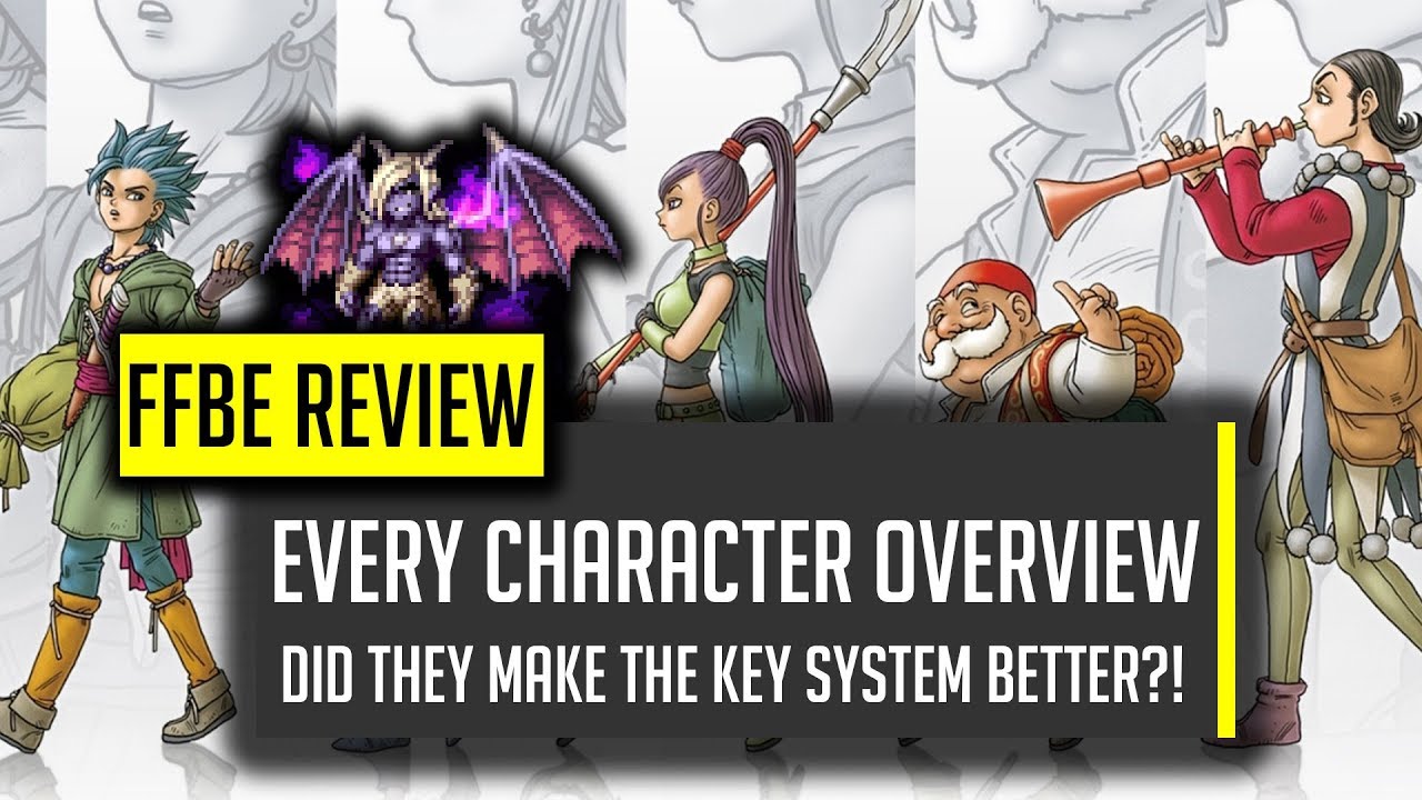 Both New Villains & DQXI Heroes Review! Plus Key System Summons ...