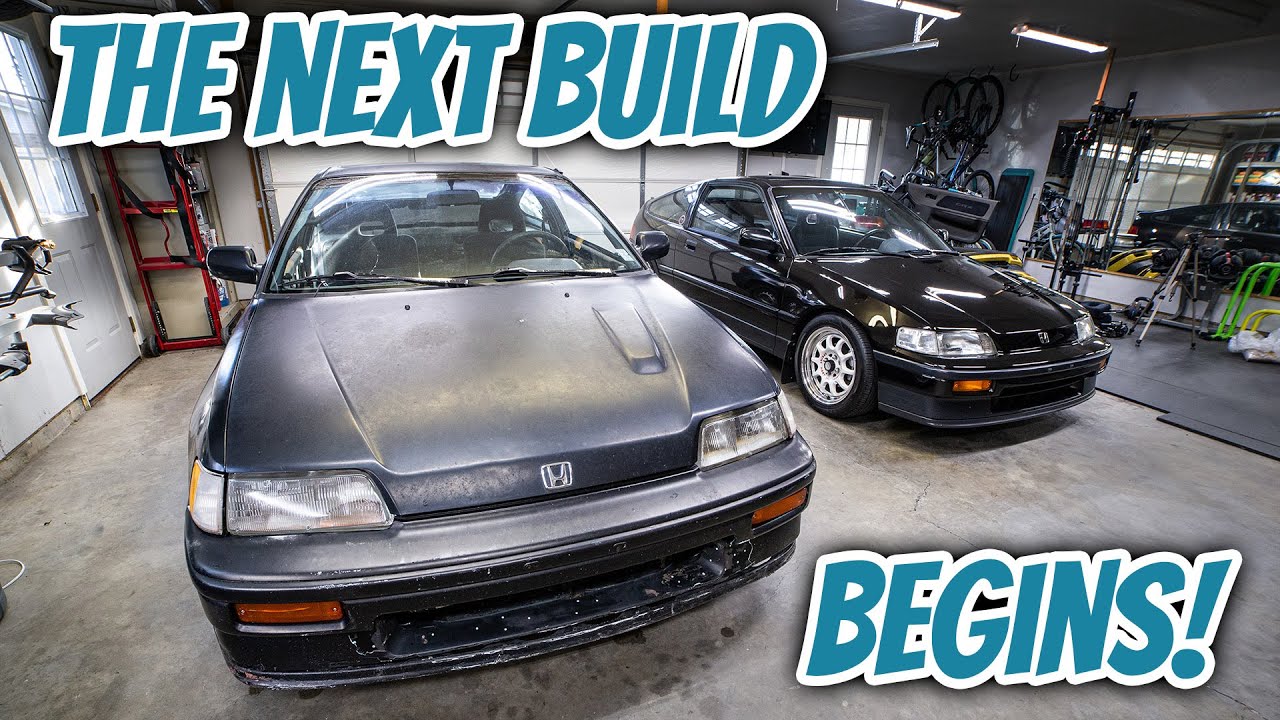 1988 CRX Si Restore Part 2 - Starting the Build - YouTube
