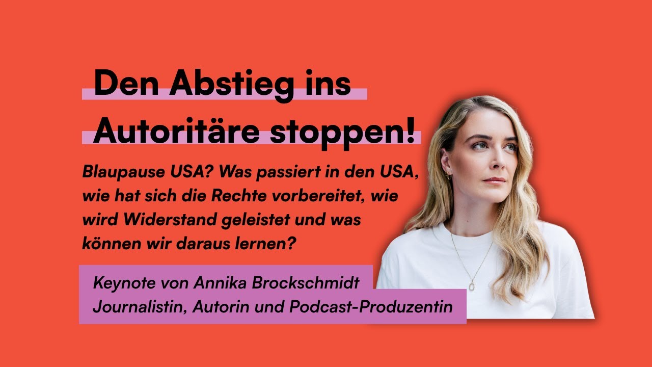Annika Brockschmidt: Was passiert in den USA und was können wir daraus ...