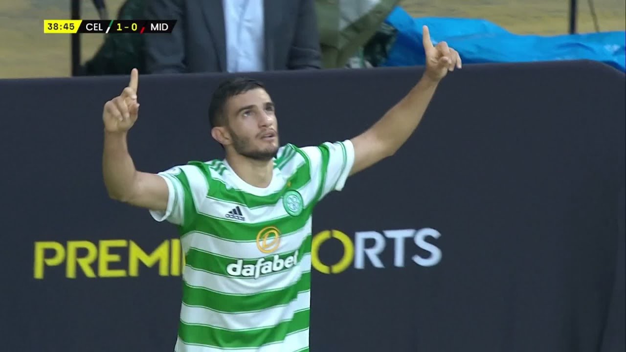 Liel Abada puts Celtic in front against Midtjylland in first leg of ...