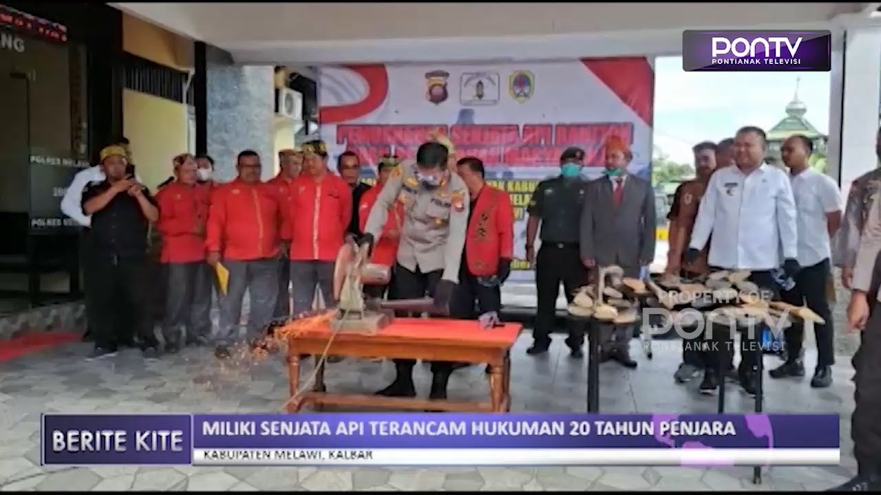 Musnahkan 38 Pucuk Senjata Api Rakitan Milik Warga Youtube