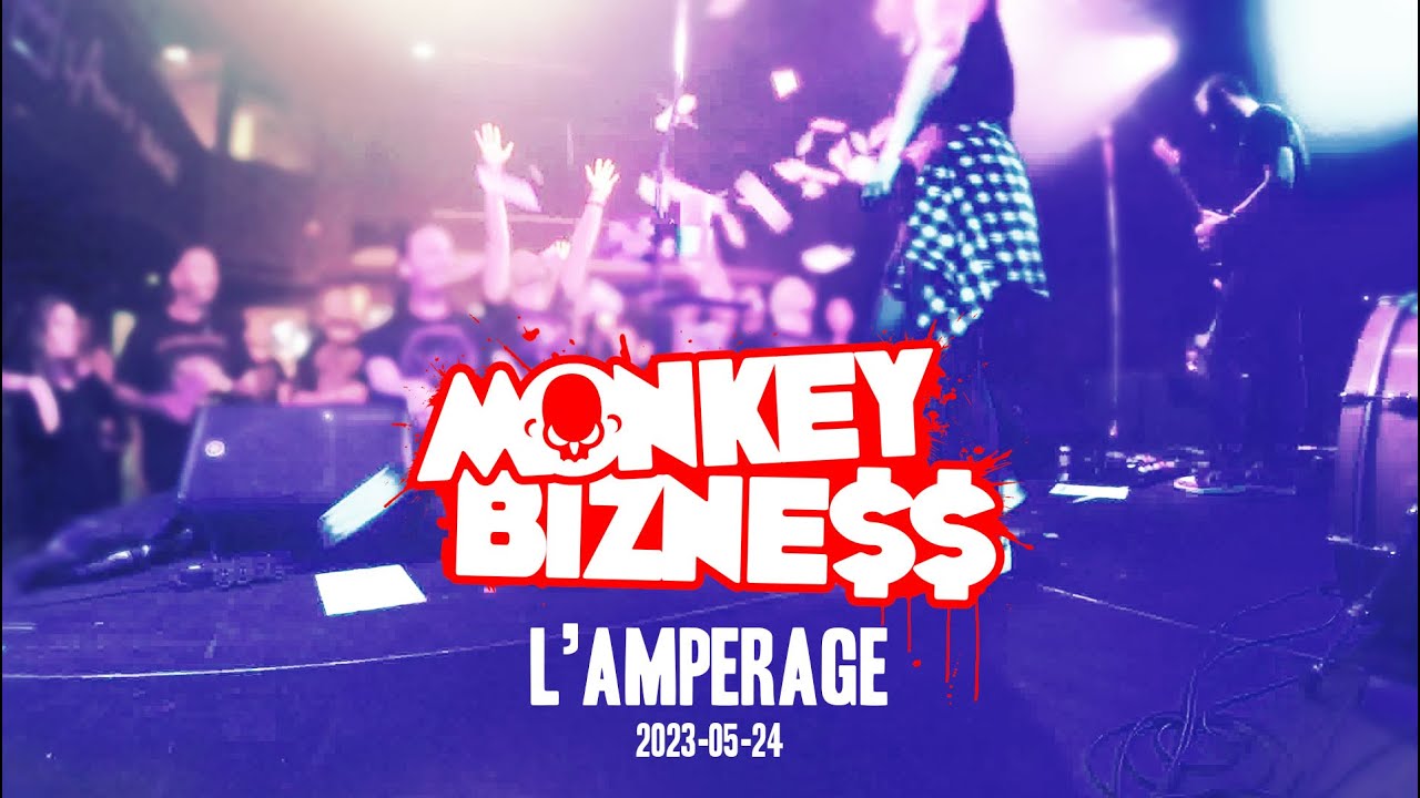 Monkey Bizness - live - Full Show @ L'Ampérage 24/05/2023 - YouTube