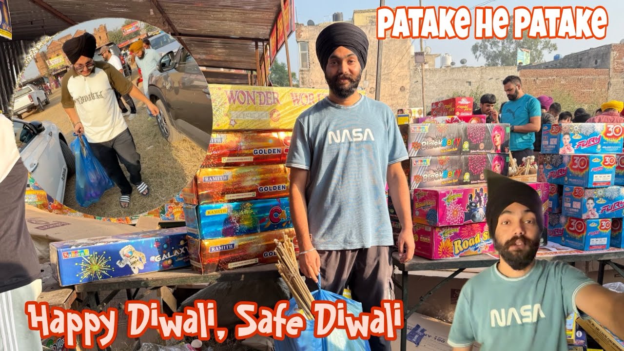 Patake he Patake 🎇🎆 || kita full enjoy 🥳 || Jot vlog - YouTube