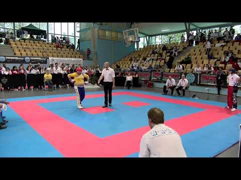 Alina Kravchuk v Hatice Celik WAKO European Championships 2018