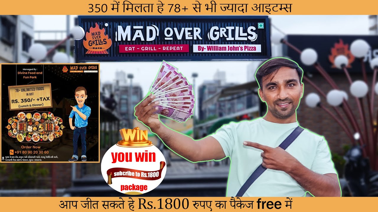 Mad Over Grills Surat varachha | 350 में मिलता है 78+ से भी ज्यादा ...
