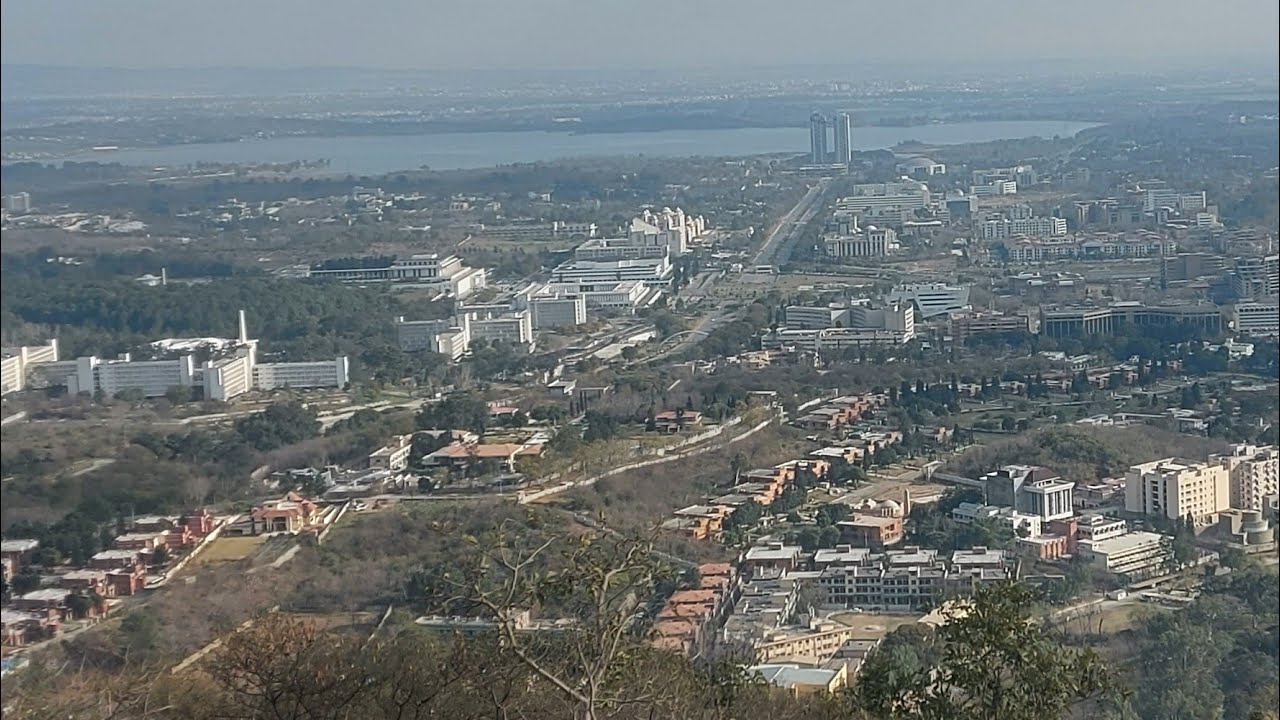 Beautiful view of Islamabad √ Minister Colony √ Via Trail 3 √ Prime ...