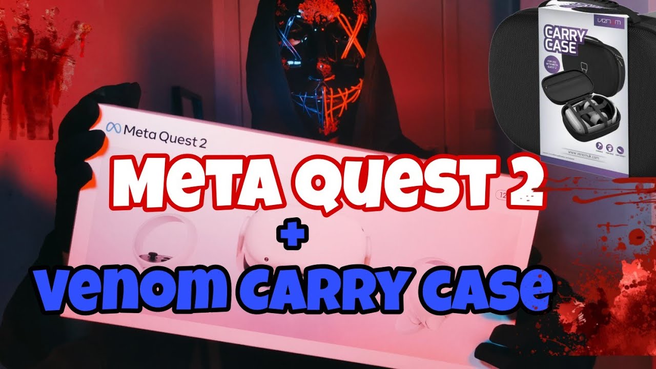 UNBOXING META QUEST 2 + VENOM CARRY CASE | MY FIRST OFFICIAL VLOG - YouTube