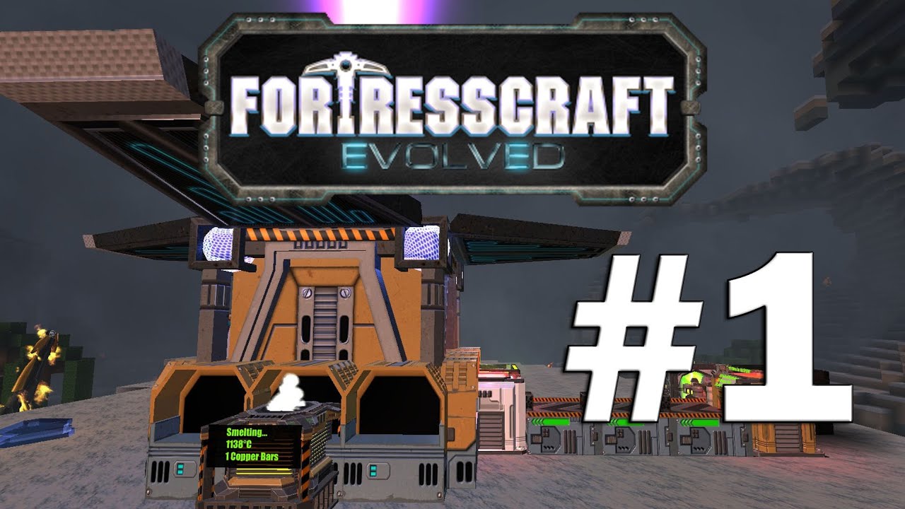 FortressCraft Evolved #1 - Starting Fresh - YouTube
