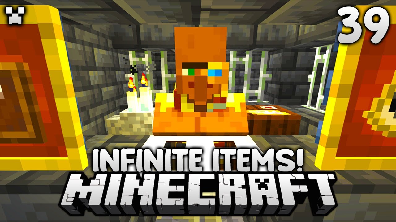 Villagers = INFINITE Items! | Let’s Play Minecraft Survival - YouTube