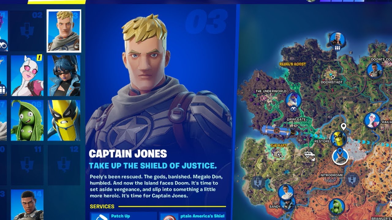 Fortnite Talk To Captain Jones About Next Steps EASY - YouTube