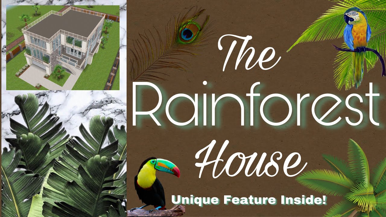 Sims Freeplay ~ Rainforest House Tour {Unique Feature Inside! 👀💗} - YouTube
