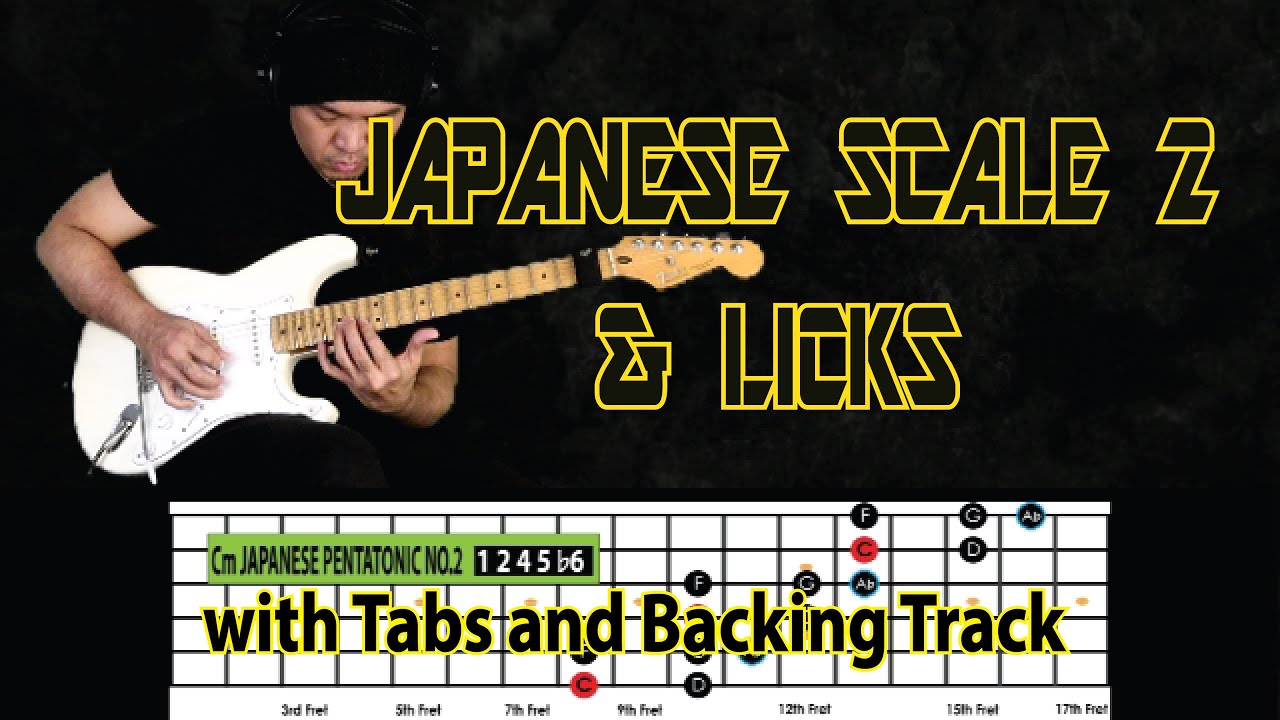 EXOTIC SCALES - Japanese Pentatonic Scale 2 Guitar Licks with Tabs and ...