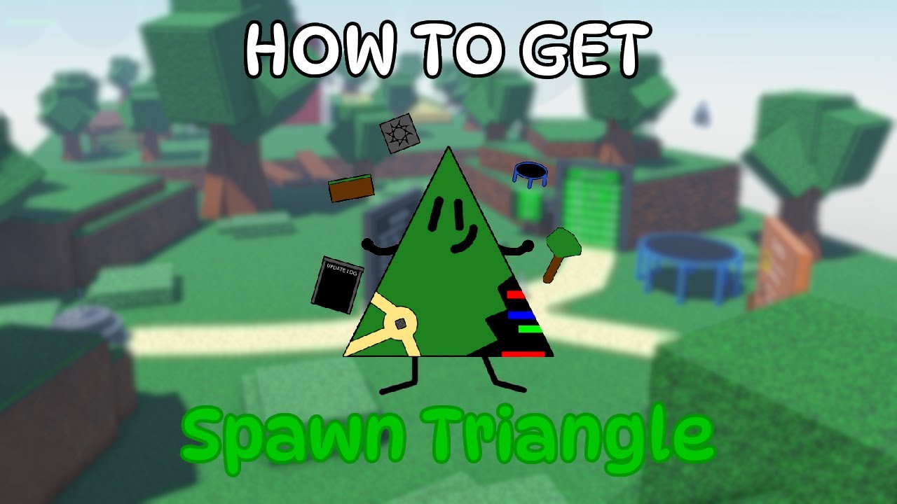 How to get Spawn Triangle! | Roblox Find The Triangles - YouTube