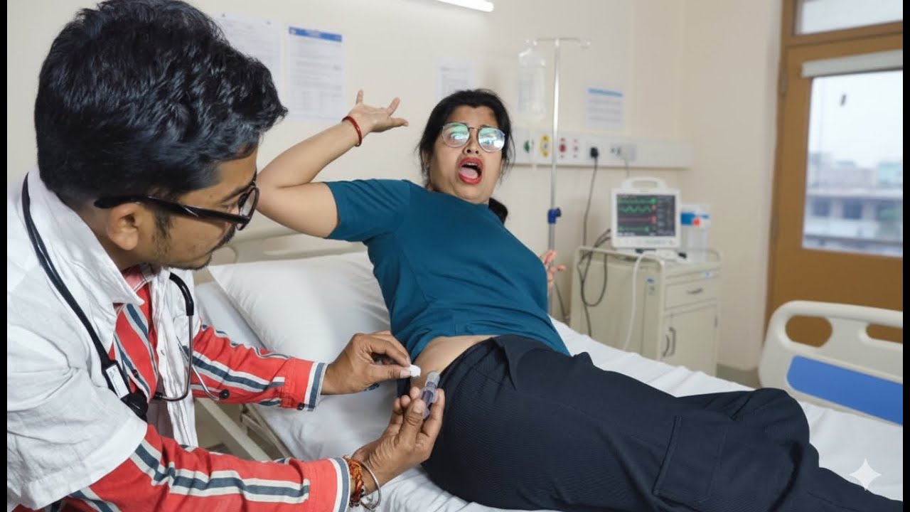 Doctor ne injection lagadia || Doctor Patient Sui wala injection # ...