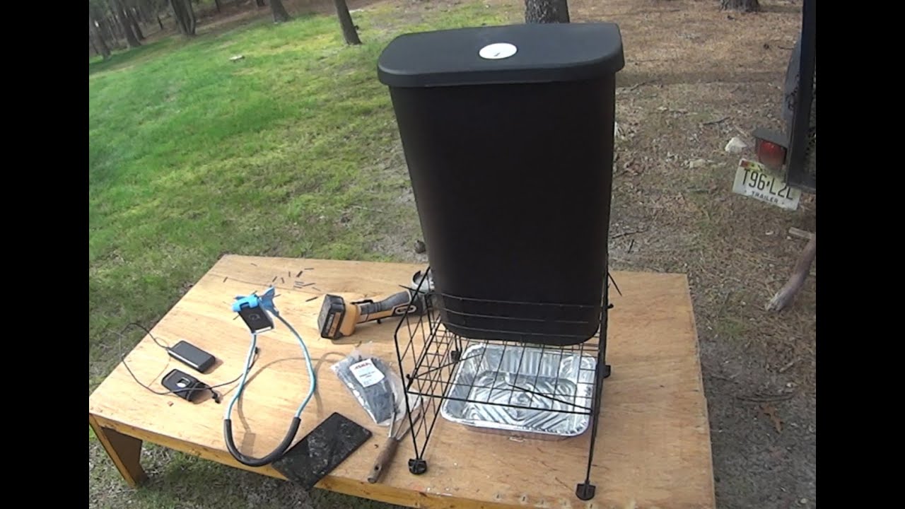Cheap Easy flow thru worm composter - YouTube