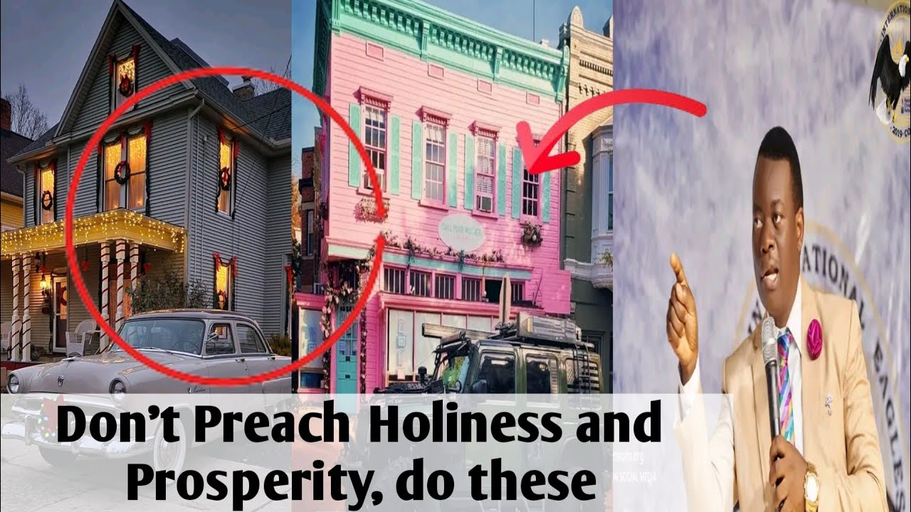 DON'T PREACH HOLINESS AND PROSPERITY AS A PREACHER || DO THIS AND SEE ...
