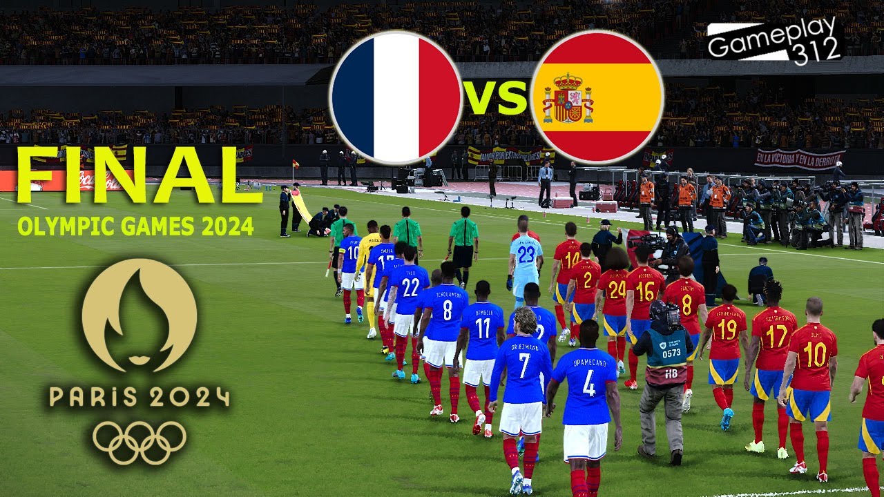 FRANCE vs SPAIN PENALTIES FINAL - Olymmpic Games Paris 2024 | Full ...