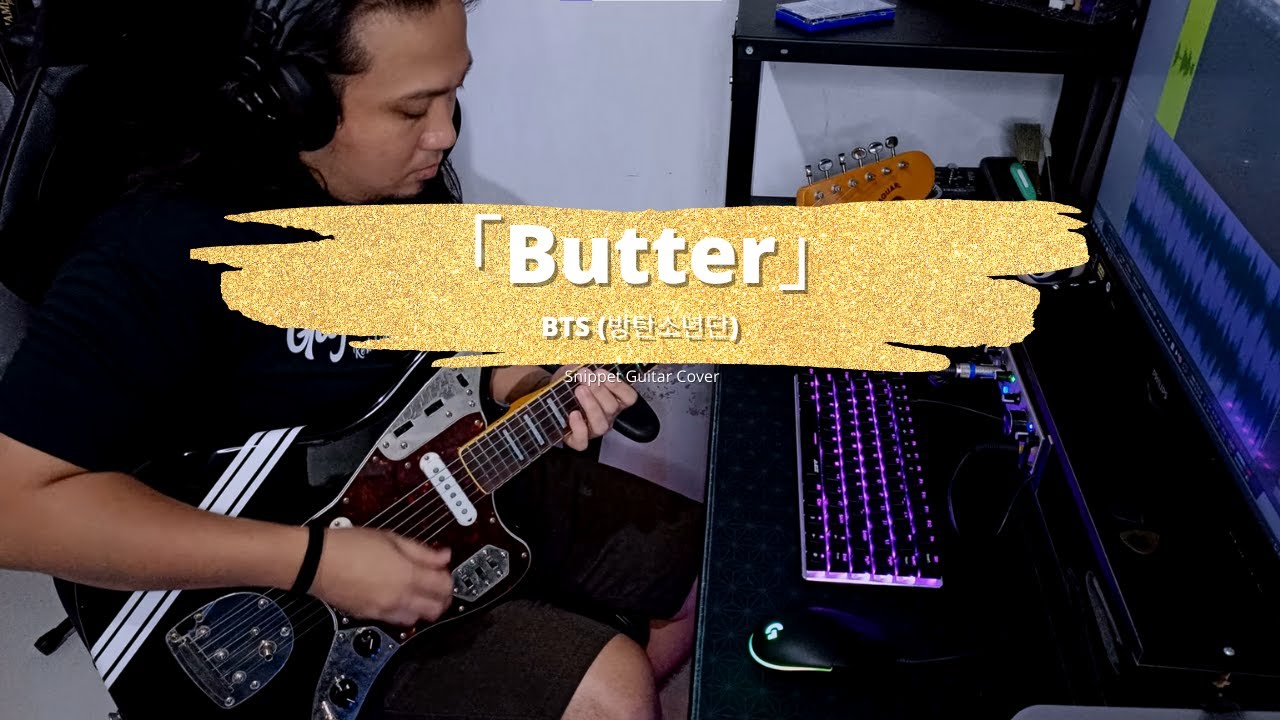 BTS - 「Butter」 | Snippet Guitar Cover - YouTube