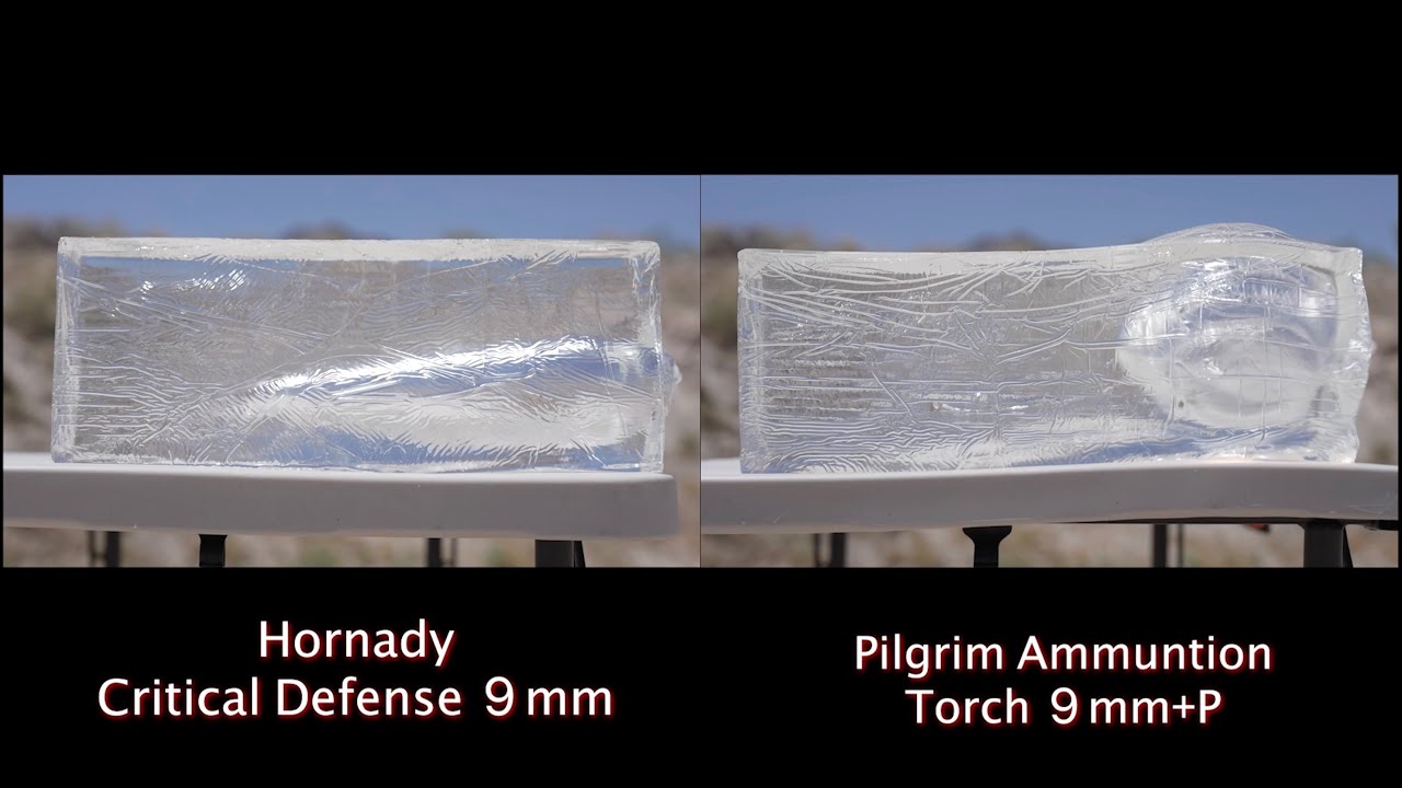 Pilgrim vs Hornady Gel Block Test Part 1 - Dr. Jenn of Surviving Mann ...