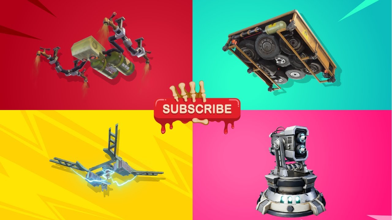 all the stw trap in fortnite creative - YouTube