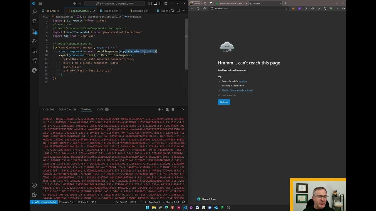 How to Write a UI Test With Vitest & Nuxt - YouTube