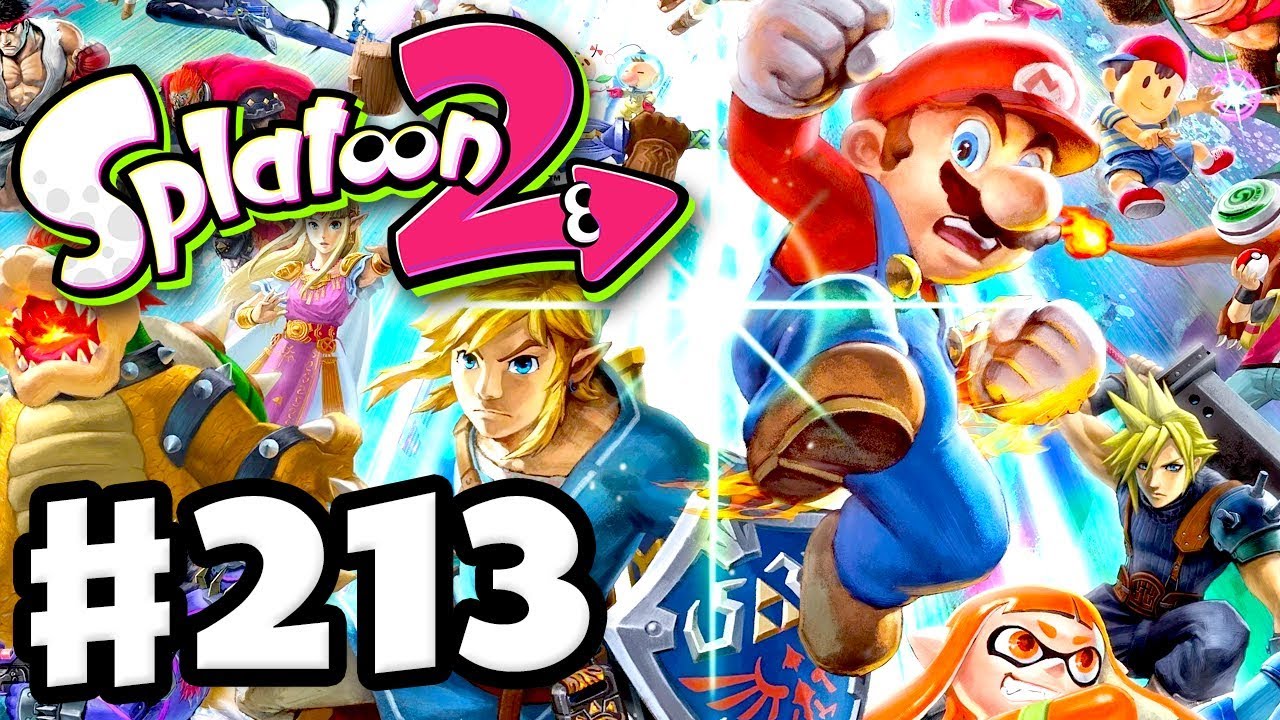 Super Smash Bros Ultimate Splatfest! - Splatoon 2 - Gameplay ...