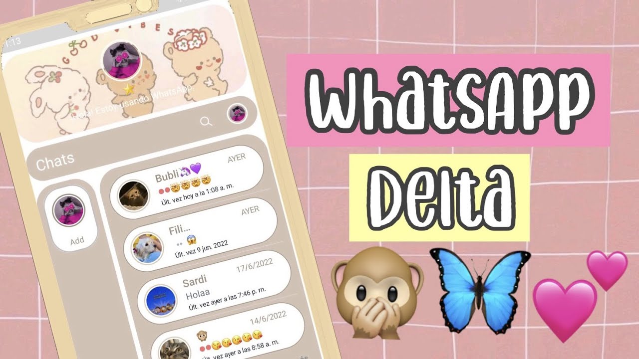🌈WHATSAPP DELTA (ULTIMA VERSION v4.1.0F COMPLETO desde cero💜SIN PERDER ...