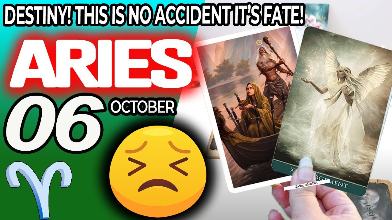 Aries ♈️😲¡DESTINY! THIS IS NO ACCIDENT IT’S FATE!👀🌎 horoscope for today ...