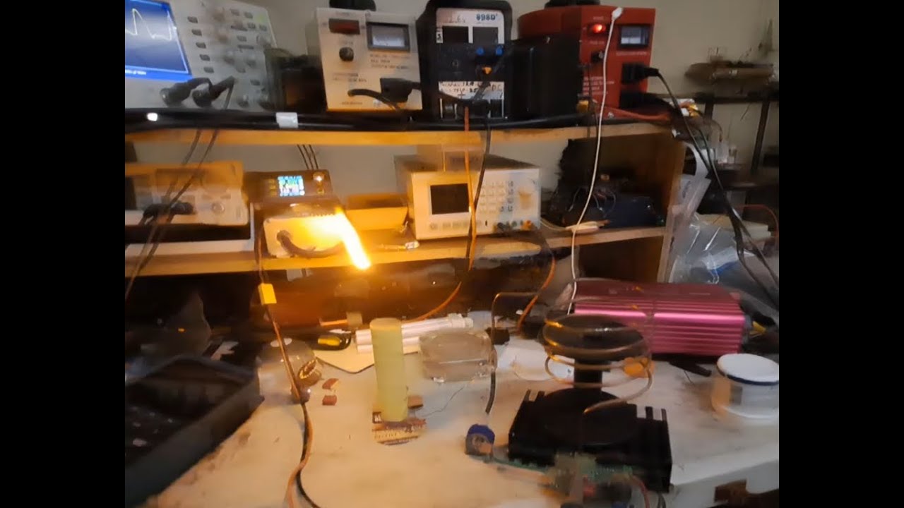 14Mhz Plasma Flame Build (for Plasma Toroid testing) - YouTube