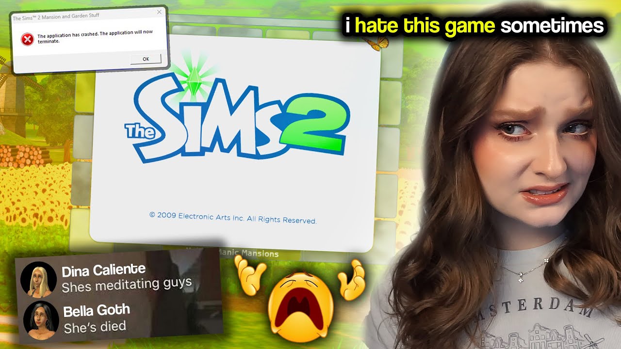 Starting a new Sims 2 Pleasantview because the old one gave out 🕊️ Fly ...