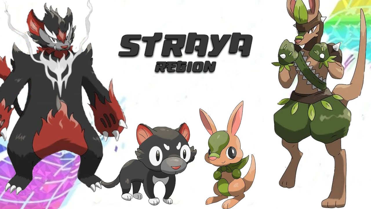 Complete Fakedex - Straya Pokemon Region (Gen 9 Future Pokemon ...