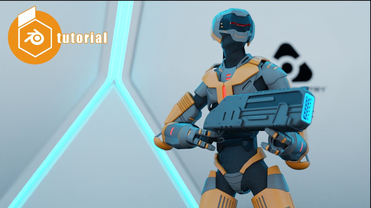 blender 3.0 alien trooper modeling, rigging, animation - YouTube