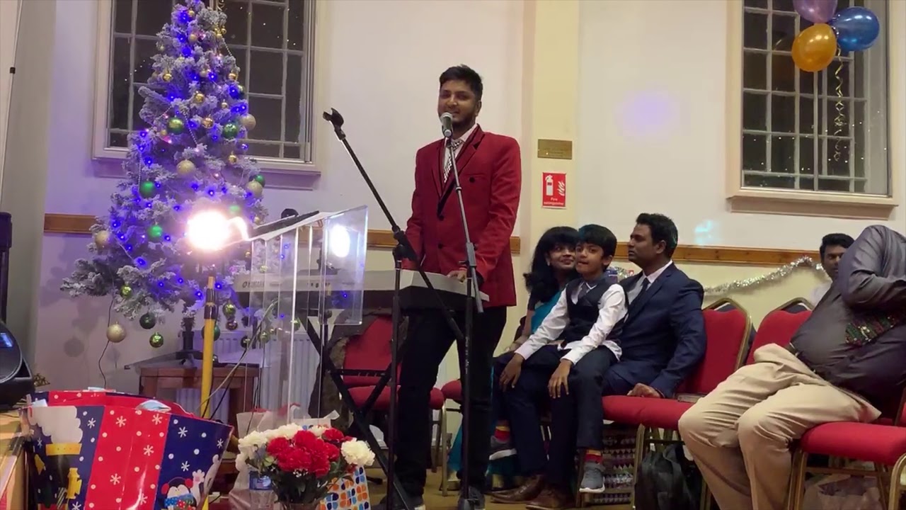 Jeswin Samuel Singing a Christmas Song - YouTube
