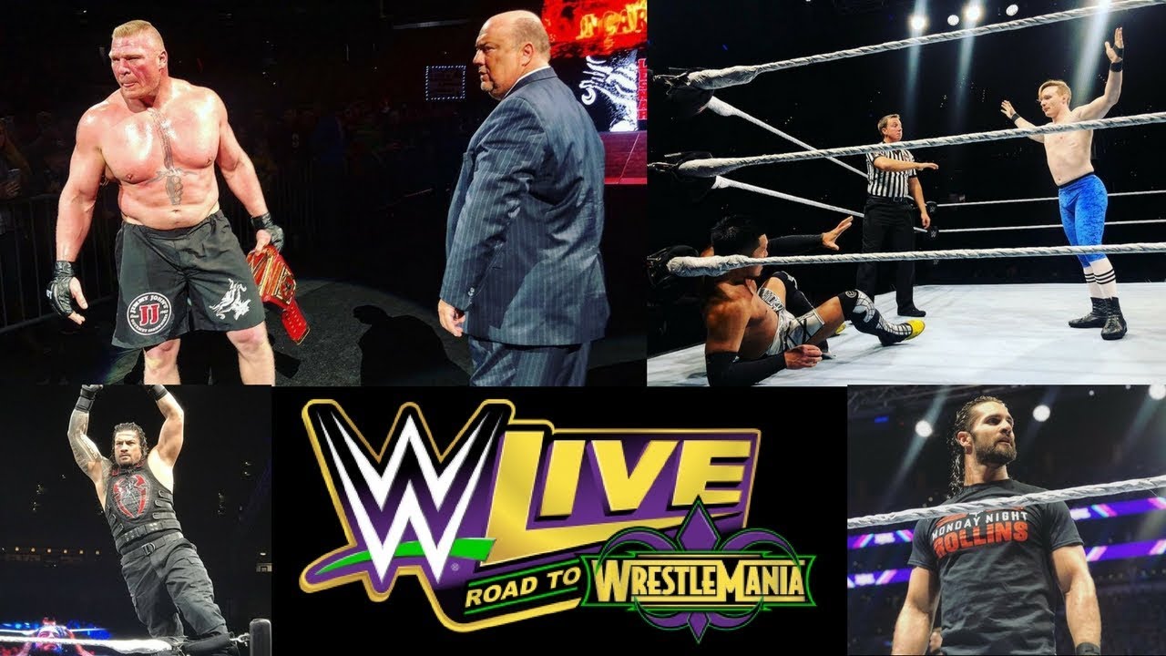 WWE Live Event Boston Massachusetts 30th March 2018 Full Event Results ...